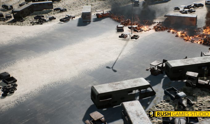 Create 3d war environment in unreal engine by Rushgamestudio | Fiverr