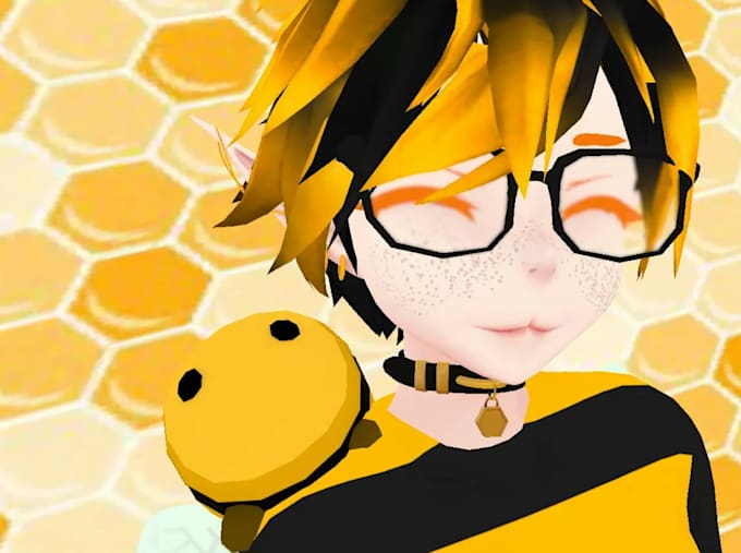 Retexture your vrchat avatar to your desire by Plaguuedvr | Fiverr