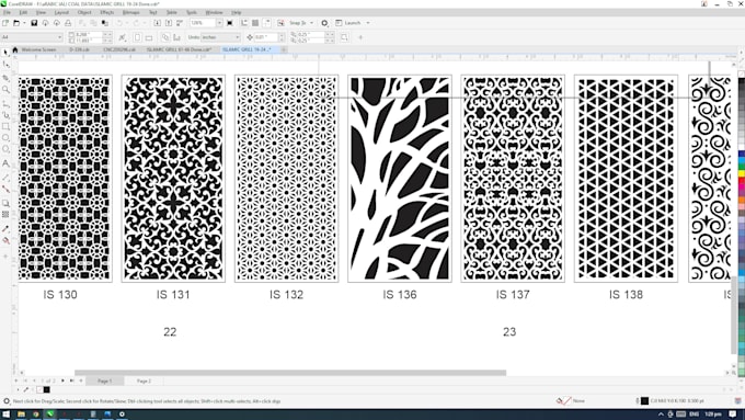 Design dxf files for cnc cutting machines by Sanaazeem261 | Fiverr