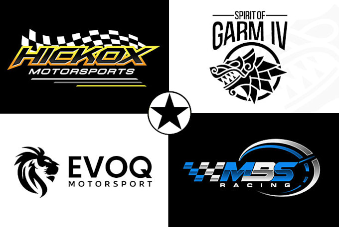 Design car racing team and motorsports logo by Madisonstudio | Fiverr