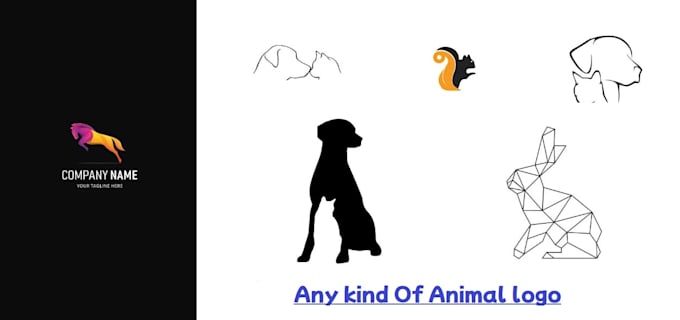 Design or redesihn creative logo for pet animal cat dog fox horse farm ...