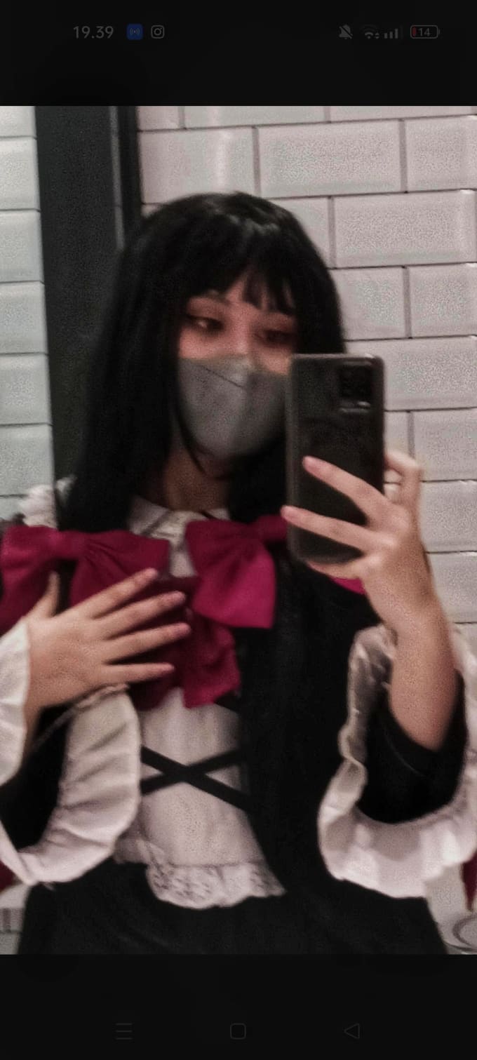 Cosplay And Do Fan Sign As Fem Version Mahito From Jjk By Noellylee Fiverr