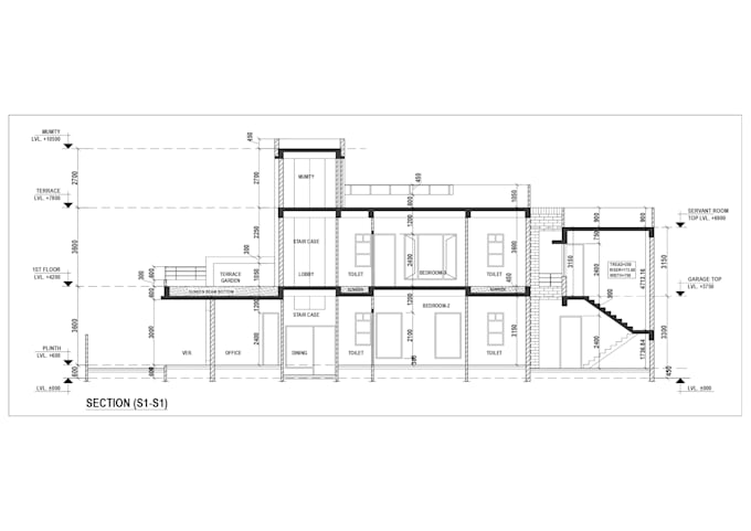 Convert your design development drawing to a construction level drawing ...