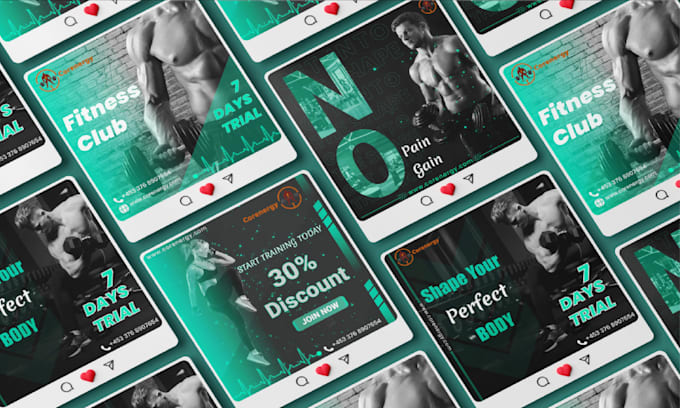 Design 10 30 and 50 attractive social media posts by Hudba_asgher56 ...