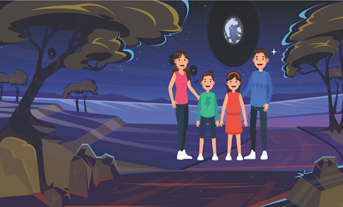 Design children book illustrator and cover page in any style by Iram_15 ...