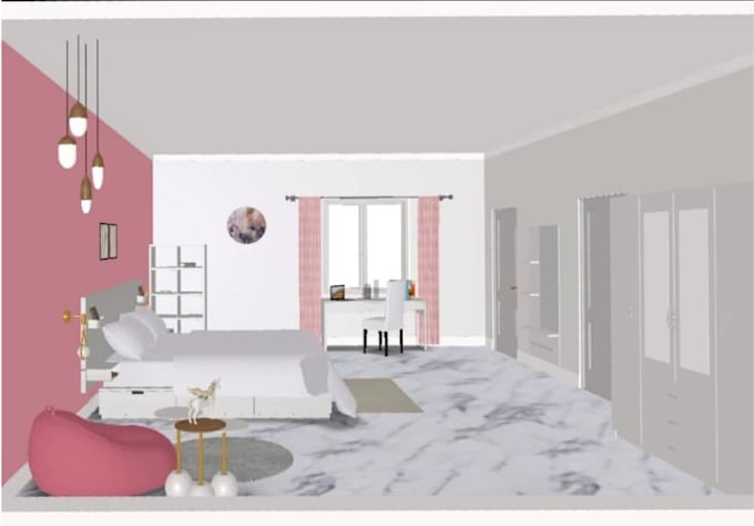 Create 3d design and mood boards by Mahughazanfar | Fiverr