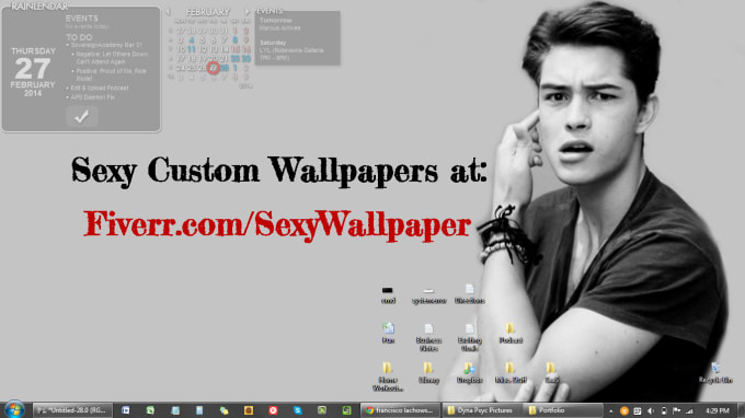Make You A Sexy Wallpaper By Sexywallpaper Fiverr