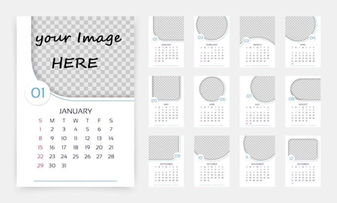 Design printable or digital planner, calendar , journal by Med_4you ...