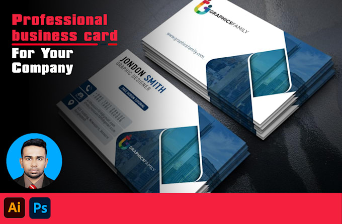 Do modern, all type business card design and logo design by Mehavannan ...