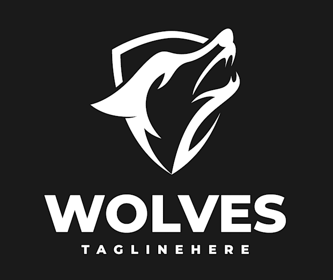 Do make an modern custom wolf logo by Amelia_day5 | Fiverr