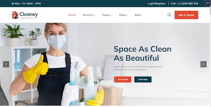 Cleaning website house cleaning office cleaning cleaning service ...