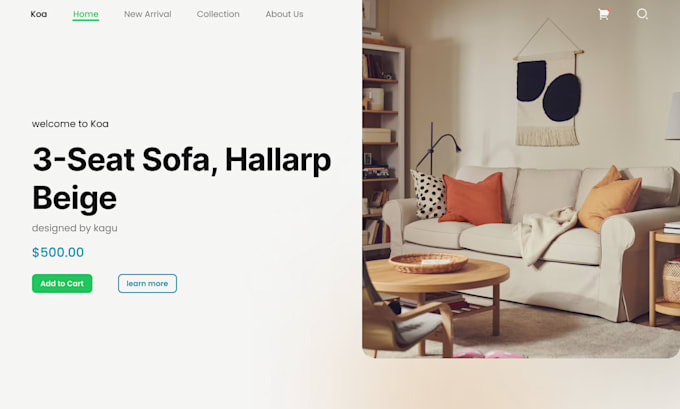 Convert your designs to code by Othmane_bakkass | Fiverr