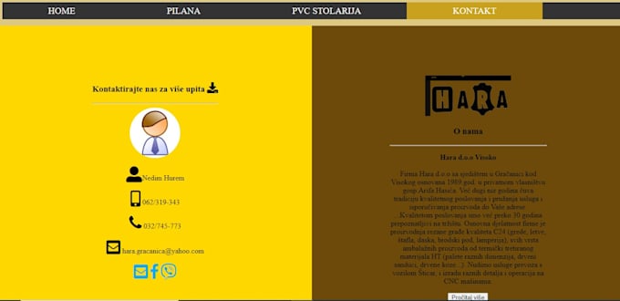 Create website using html css javascript by Medinabegic | Fiverr