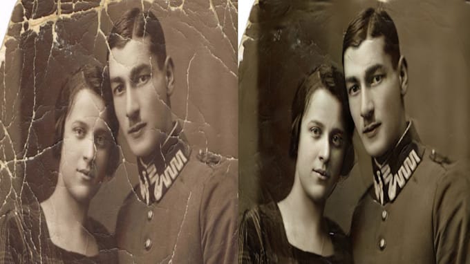 Do fast photo restore,colour and fix by Creafect | Fiverr
