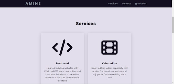 Design your website with html and css by Amineaboukhasib | Fiverr