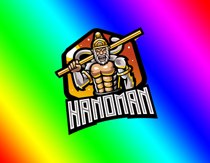 Design different hanuman mascot animal logo with unlimited revision by ...
