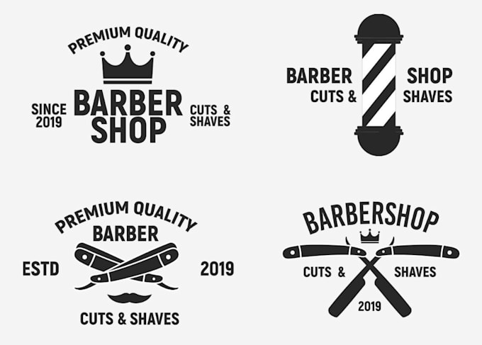 Design creative barber shop logo with new concept in 1 day by Jacobsonr ...