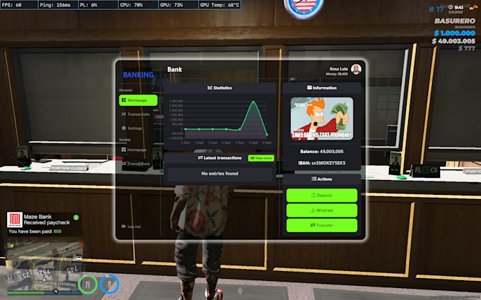 Create custom fivem server by Seksdevs | Fiverr