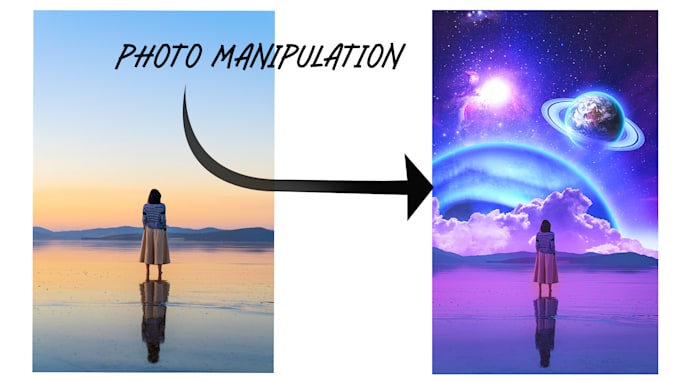 Create amazing photoshop manipulation edit for you by Kneditzzz | Fiverr