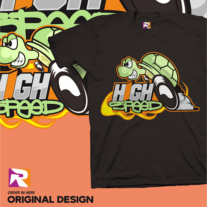 Draw logo garage and racing team for your brand by Faisholhadi | Fiverr