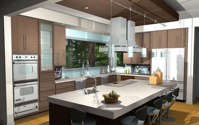 Do home design interior and exterior with 3d rendering by Matthewpillay ...