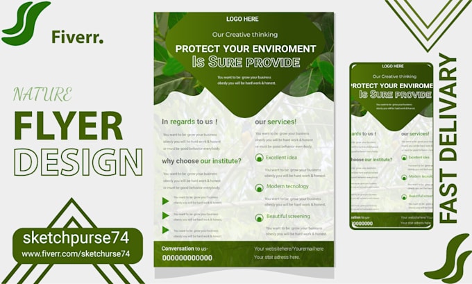 Clickable business event corporate flayer and print design by ...