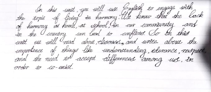 Write down professional cursive letters for your needs in creative way ...