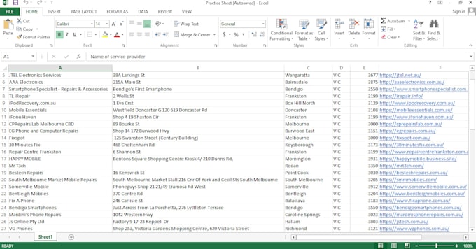 Do data entry, excel, scraping, word , web search by Emanmuzaffar710 ...