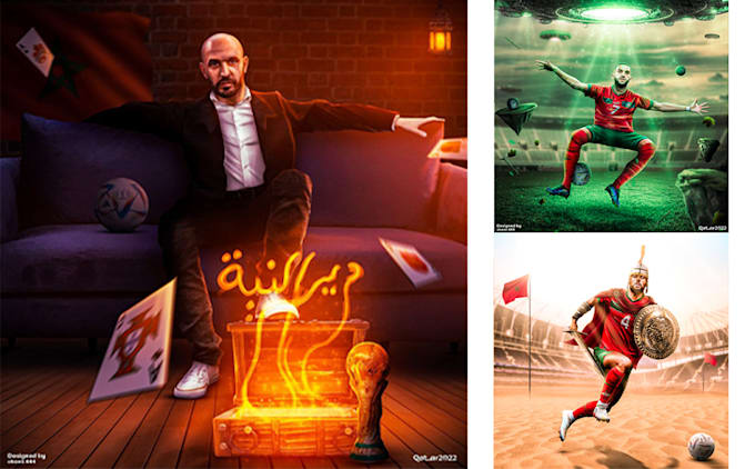 Design photo manipulation football, like 433 by Okami222 | Fiverr