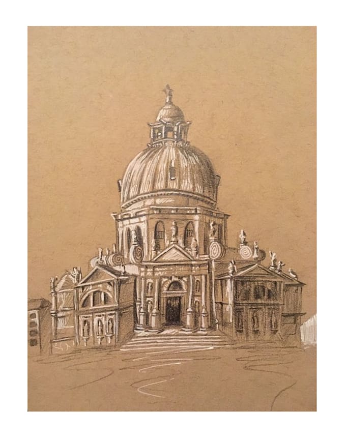 Draw traditional art in pen an ink by Stefanbol | Fiverr