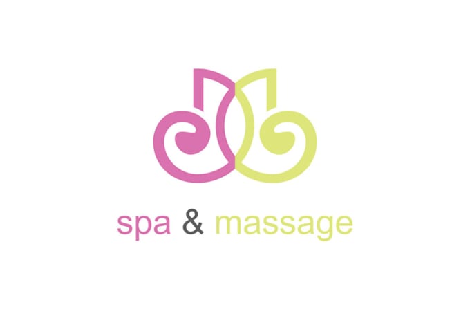 Make an amazing spa logo design with free vector file by Paulinedv | Fiverr