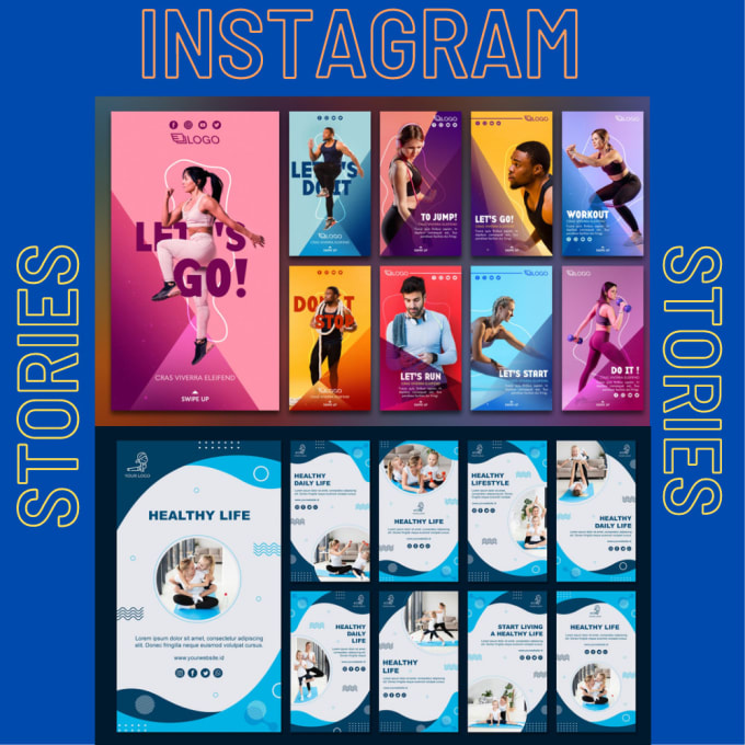 Design instagram poster, ads, stories and reels by Himas66 | Fiverr