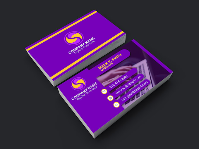 Design custom business cards, letter heads for you by Haris_8558 | Fiverr