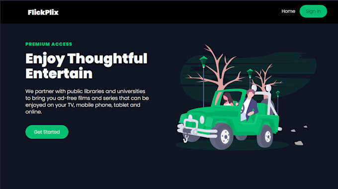 Develop responsive web site, landing page in react js by ... Develop responsive web site, landing page in react js by ...