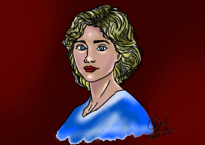 Draw your portrait like history, royalty, cartoons or retro by ...