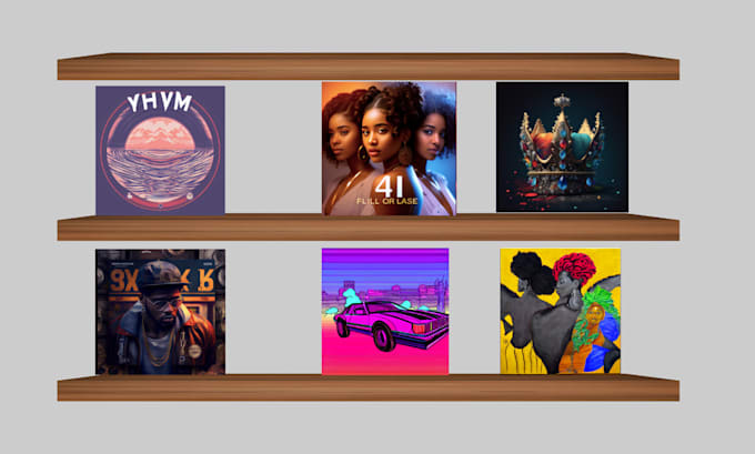 Create stunning album art covers for any genre by The1omd | Fiverr