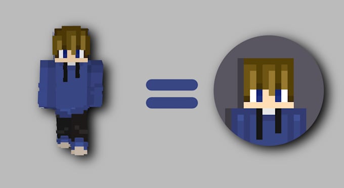 Make a beautiful minecraft profil picture by Gustav18 | Fiverr