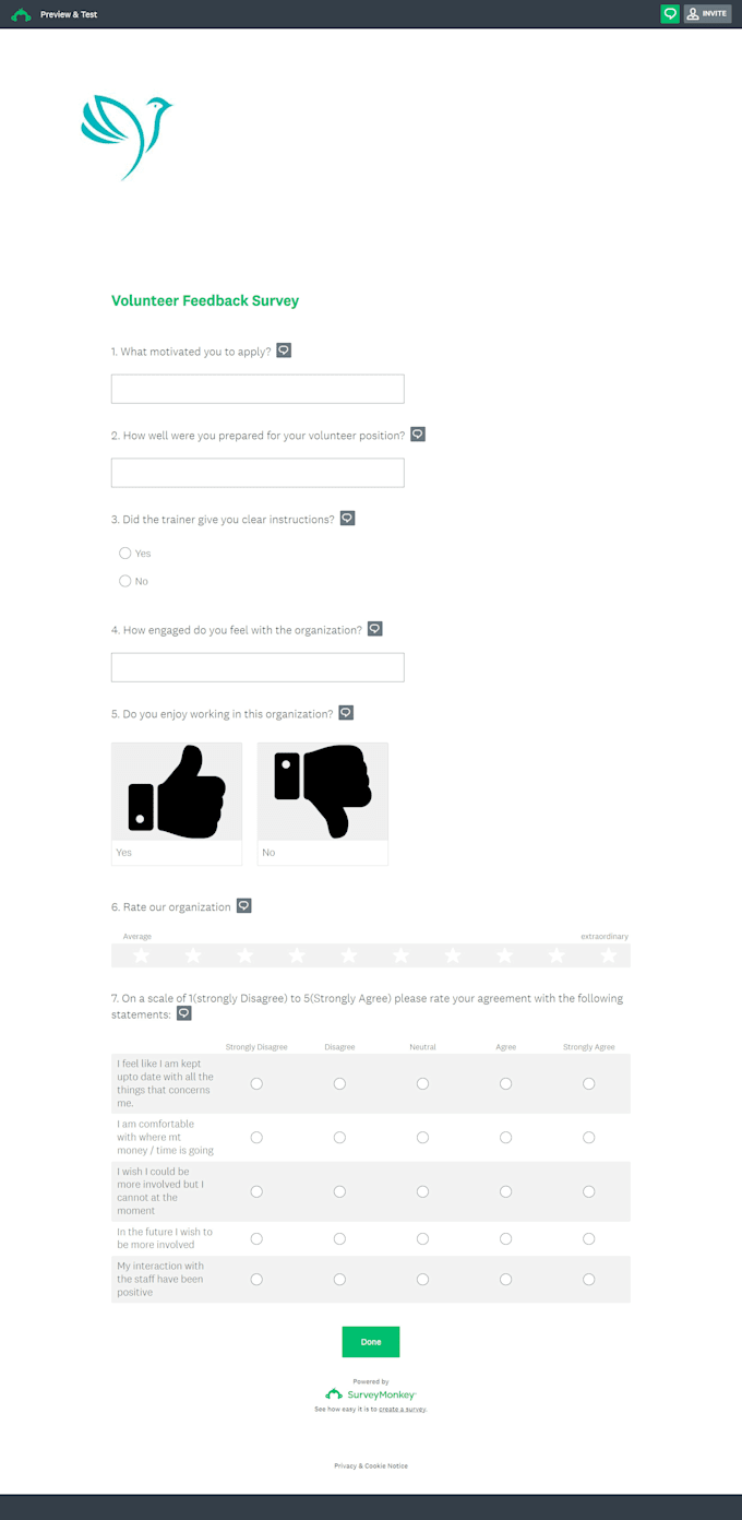 Create forms using google forms, survey monkey, wufoo by Techxipo | Fiverr