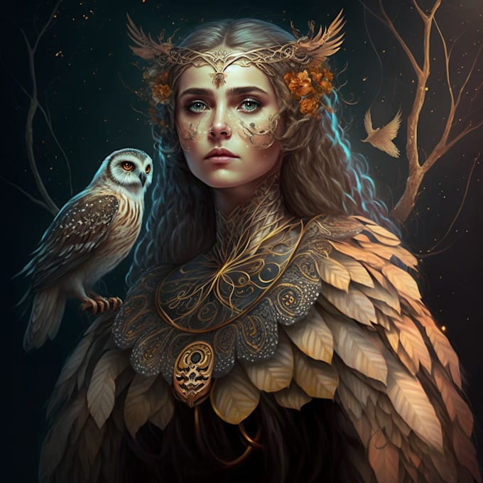 Create realistic fantasy characters by Imajesticarts | Fiverr