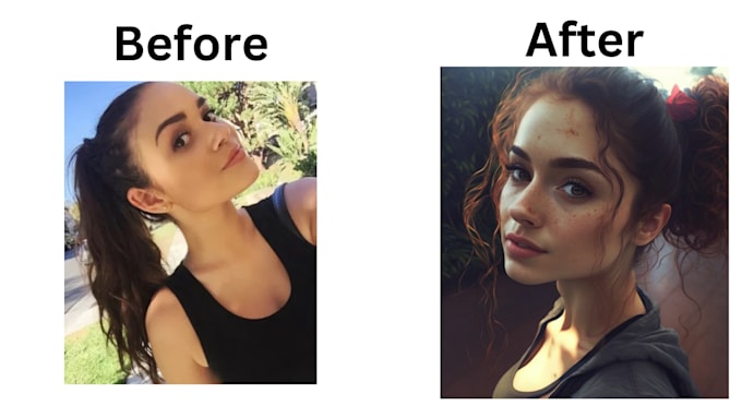 Transform your photos into stunning realistic art by Youniii | Fiverr