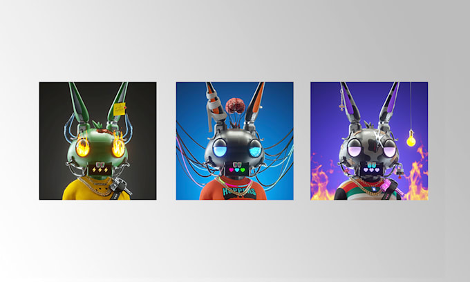 Create 10,000 images with metadata for your nfts by Mehdiibeny | Fiverr