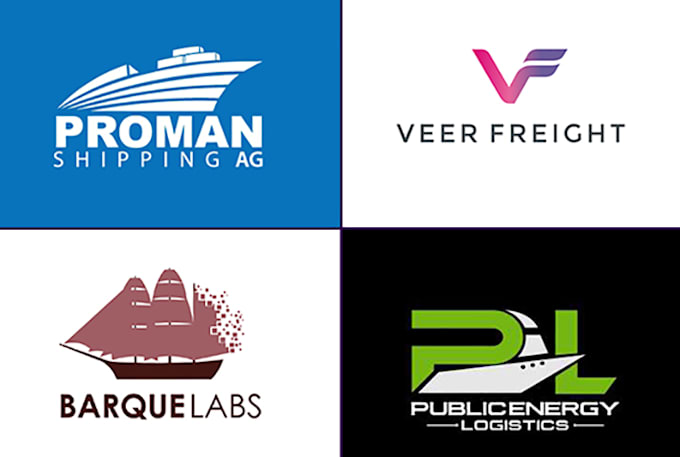 Make a good looking creative shipping logo design by Hilda_shay | Fiverr