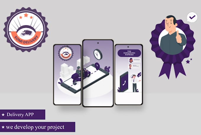 Develop a customizable uber eats clone app by Usamaali244 | Fiverr