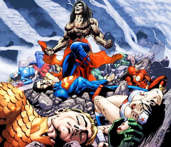 Make anything into superhero comic style illustration by Pelinaure | Fiverr