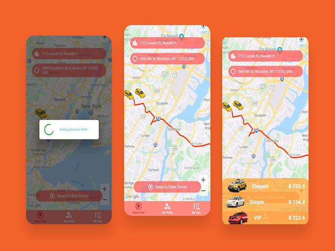 Flutter firestore uber clone system by Funnyionic93 | Fiverr