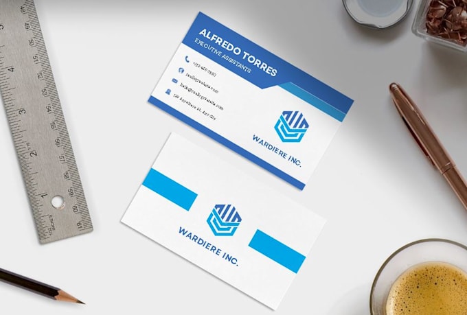 Make minimalist business card desing for you brand by Wiliveth | Fiverr
