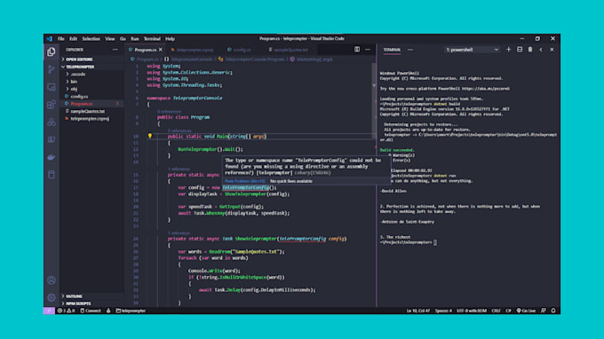 Do all kind of csharp projects web and desktop based by Saqlaincs | Fiverr