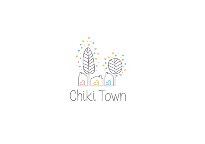 Do professional chiki town logo design with vector file by ...