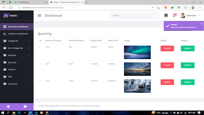 Do website development web design back end development by ...