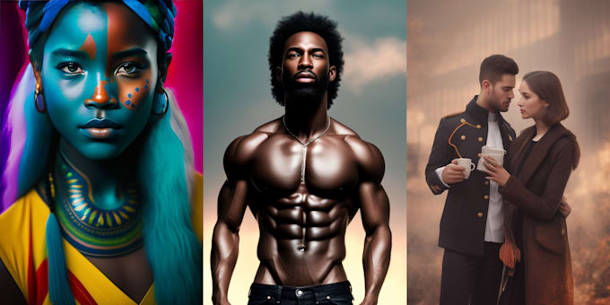 Awesome fictional character designs art with midjourney by Sabbircena ...